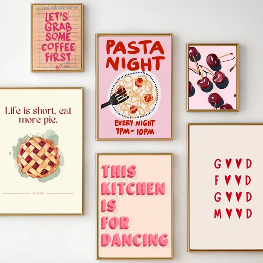Kitchen Posters – Cozy Prints